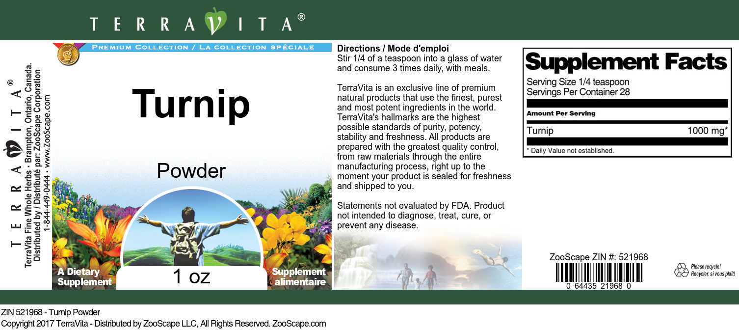 ZooScape! Herbs - Turnip: Turnip, and more!