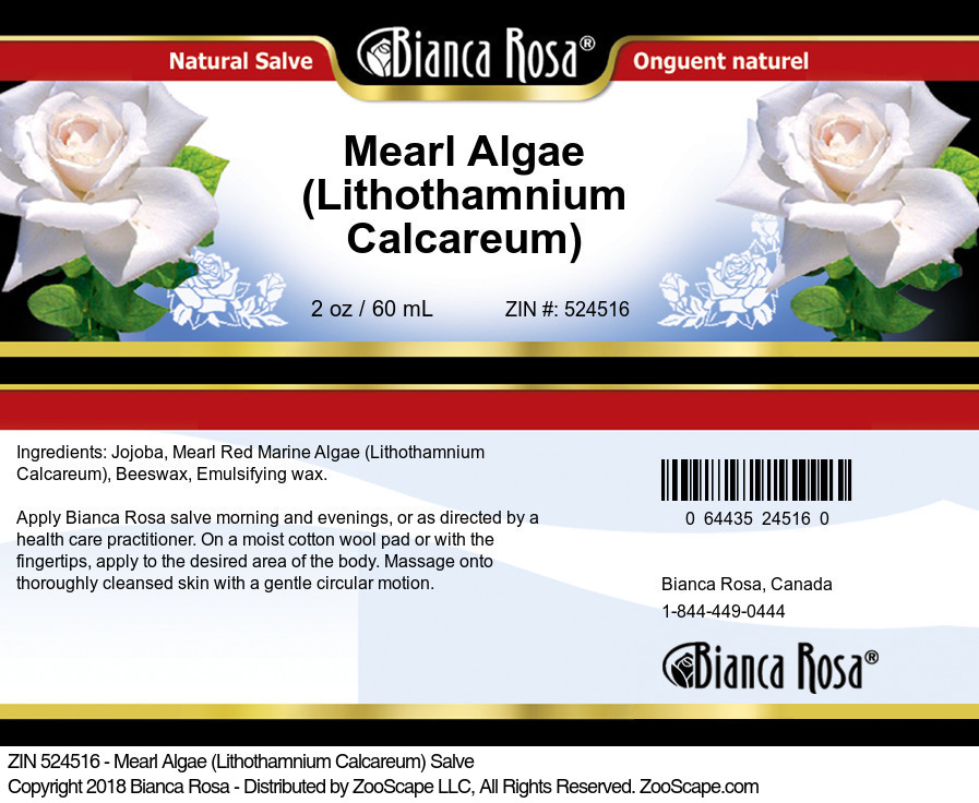ZooScape! Herbs - Algae Lithothamnium Calcareum: Mearl Red Marine Algae ...